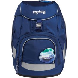 Ergobag Schulrucksack-Set BlaulichtBär, für Kinder, blau