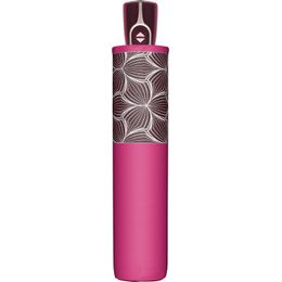 Doppler® Fiber Magic Taschenschirm "Style Berry 2", für Damen, pink