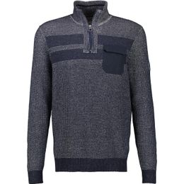 Lerros Pullover, Troyer, für Herren, blau, M