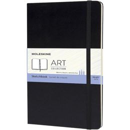 Moleskine® Skizzenbuch, Large/A5, 165g-Papier, Hard Cover, schwarz
