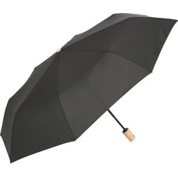 Doppler® Nature Magic Regenschirm, Auf/Zu-Automatik, schwarz