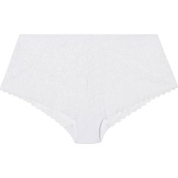 Calida Natural Comfort Lace Panty, Spitze, für Damen, weiß, M
