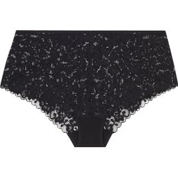 Calida Natural Comfort Lace Panty, Spitze, für Damen, schwarz, S