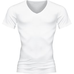 Mey Casual Cotton Unterhemd, Kurzarm, V-Ausschnitt, für Herren, weiß, 5