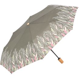 Doppler® Regenschirm, foral, für Damen, grün