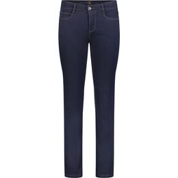 MAC Jeanshose, Straight Leg, für Damen, blau, 44/L32