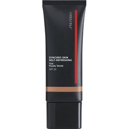 Shiseido Synchro Skin Self-refreshing Tint Spf 20, Gesichts Make-up, foundation, Fluid, braun (325 MEDIUM KEYAKI), natürlich/langanhaltend, Deckkraft: Leicht,