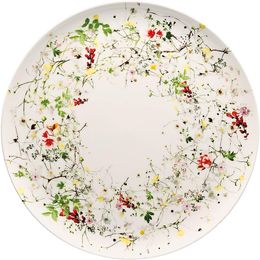 Rosenthal Platzteller "Brillance Fleurs Sauvages", Ø 32 cm, weiß