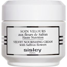 Sisley Velvet Nourishing Cream with Saffron Flowers, WEIß