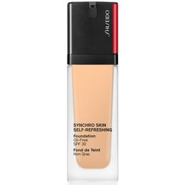 Shiseido Synchro Skin Self-refreshing Foundation Spf 30, Gesichts Make-up, foundation, Fluid, beige (240 QUARTZ), mattierend, Deckkraft: Mittel,