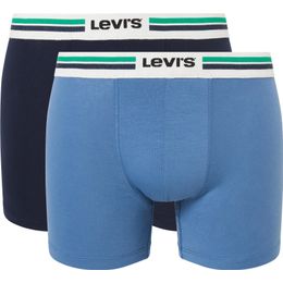 Levi's Levi's® Pants, kurz, 2er-Pack, Logo-Bund, für Herren, blau, S