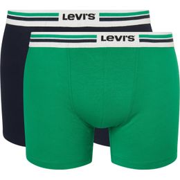 Levi's Levi's® Pants, kurz, 2er-Pack, Logo-Bund, für Herren, grün, S