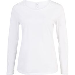 Calida Natural Comfort Unterhemd, Single-Jersey, unifarben, für Damen, weiß, L