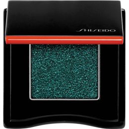 Shiseido Pop Eye Shadow Powder-gel, Augen Make-up, lidschatten, Puder, grün (16 - ZAWA-ZAWA GREEN), langanhaltend/metallic/schimmernd, Deckkraft: Mittel bis Hoch, wasserfest,
