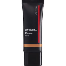 Shiseido Synchro Skin Self-refreshing Tint Spf 20, Gesichts Make-up, foundation, Fluid, braun (415 TAN KWANZAN), natürlich/langanhaltend, Deckkraft: Leicht,