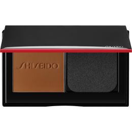 Shiseido Synchro Skin Self-refreshing Custom Finish Powder Foundation, Gesichts Make-up, foundation, Puder, braun (510), natürlich/mattierend, Deckkraft: Mittel,
