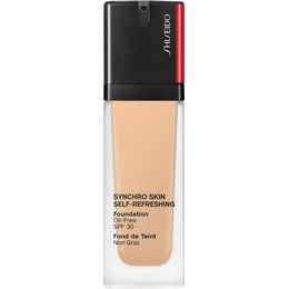 Shiseido Synchro Skin Self-refreshing Foundation Spf 30, Gesichts Make-up, foundation, Fluid, beige (260 CASHMERE), mattierend, Deckkraft: Mittel,