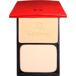Sisley Phyto-teint Éclat Compact, Gesichts Make-up, puder, Puder, beige (1 IVORY), strahlend/mattierend, Deckkraft: Mittel,