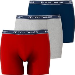 Tom Tailor Buffer Series Pants kurz, Gummibund, für Herren, blau, L