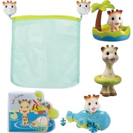 Sophie la Girafe® Badespielzeug-Set "Sophie Geschenkbox Badespaß", mehrfarbig