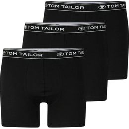 Tom Tailor Buffer Series Pants kurz, Gummibund, für Herren, schwarz, M