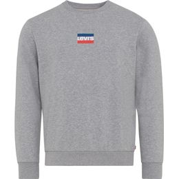 Levi's Levi's® Sweatshirt, Logo-Print, für Herren, grau, L
