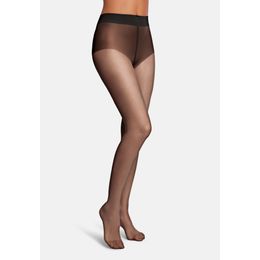 Wolford Feinstrumpfhose "Pure", uni, für Damen, schwarz, S