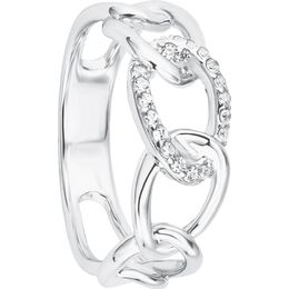 s.Oliver Damen Ring "202850", 925er Silber, silber, 52