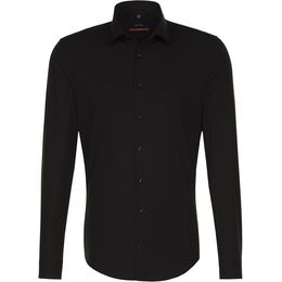 Seidensticker Smart Essentials Business-Hemd, Slim-Fit, für Herren, schwarz, 42