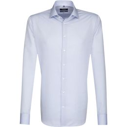 Seidensticker Businesshemd, Tailored-Fit, bügelfrei, für Herren, blau, 40