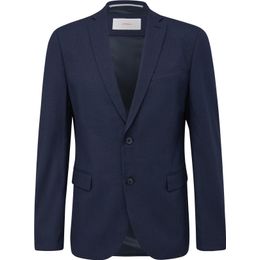 s.Oliver Sakko, Slim-Fit, Reverskragen, Pattenttaschen, für Herren, blau, 54