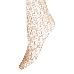 Wolford Netzstrumpfhose, geometrisch, für Damen, gelb, L