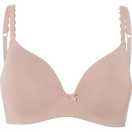 s.Oliver Camille Soft-BH, bügellos, Spitze, für Damen, braun, 85A