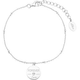 s.Oliver Damen Armband "Love 2031415", 925er Silber, silber