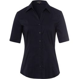 More & More MORE & Bluse. Blusenkragen, für Damen, blau, 34