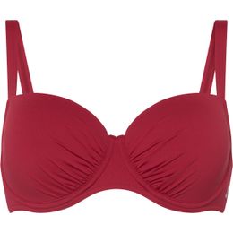 Sunflair® Bikini-Oberteil, schnelltrocknend, Multioptionsträger, für Damen, rot, 38C