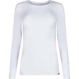 Skiny® Langarmshirt, Rundhals, für Damen, weiß, 36