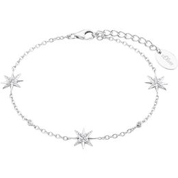 s.Oliver Damen Armband "2028520", 925er Silber, silber, 20