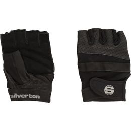 Silverton® Handschuhe, ''Pro Plus'', Fitness, Lederanteil, uni, schwarz, M