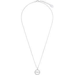 s.Oliver Damen Halskette mit Anhänger "Unendlichkeit", 925er Silber, silber