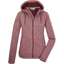 Killtec® Jacke, Kapuze, Kinnschutz, für Damen, rot, 36