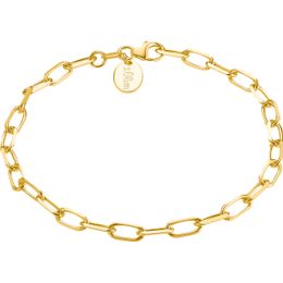 s.Oliver Damen Armband "2030758", 925er Silber, gold, 45