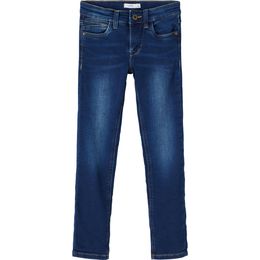 name it® Jeanshose, uni, für Kinder, blau, 104