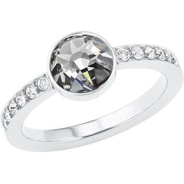 s.Oliver Damen Ring, Edelstahl, silber, 52