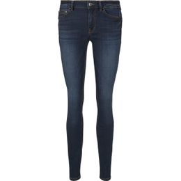 Tom Tailor Denim DENIM TOM TAILOR Jona Jeans, Extra Skinny-Fit, 5-Pocket-Style, für Damen, blau, 29/32