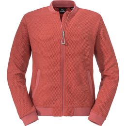 Schöffel Outleisure Fleecejacke, Stehkragen, für Damen, braun, 40