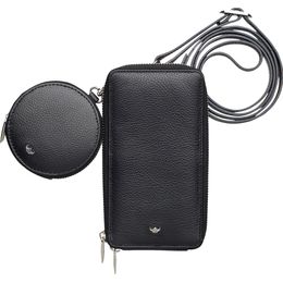 Golden Head® Smartphonetasche, Kreditkartenfächer, schwarz