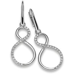 VIVENTY JEWELS Damen Ohrhänger mit Zirkonia, 925er Silber, silber, OneSize