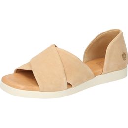 Apple of Eden Sandaletten, Veloursleder, für Damen, beige, 36