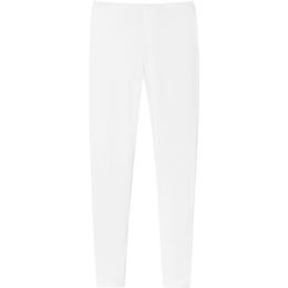 Schiesser Luxury Pants lang, formstabil, Feinripp, für Damen, weiß, 42